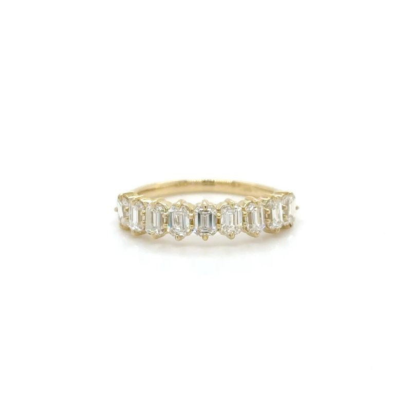 Miles | Lab Diamond Half Eternity Band | King + Curated | Beacon, NY
