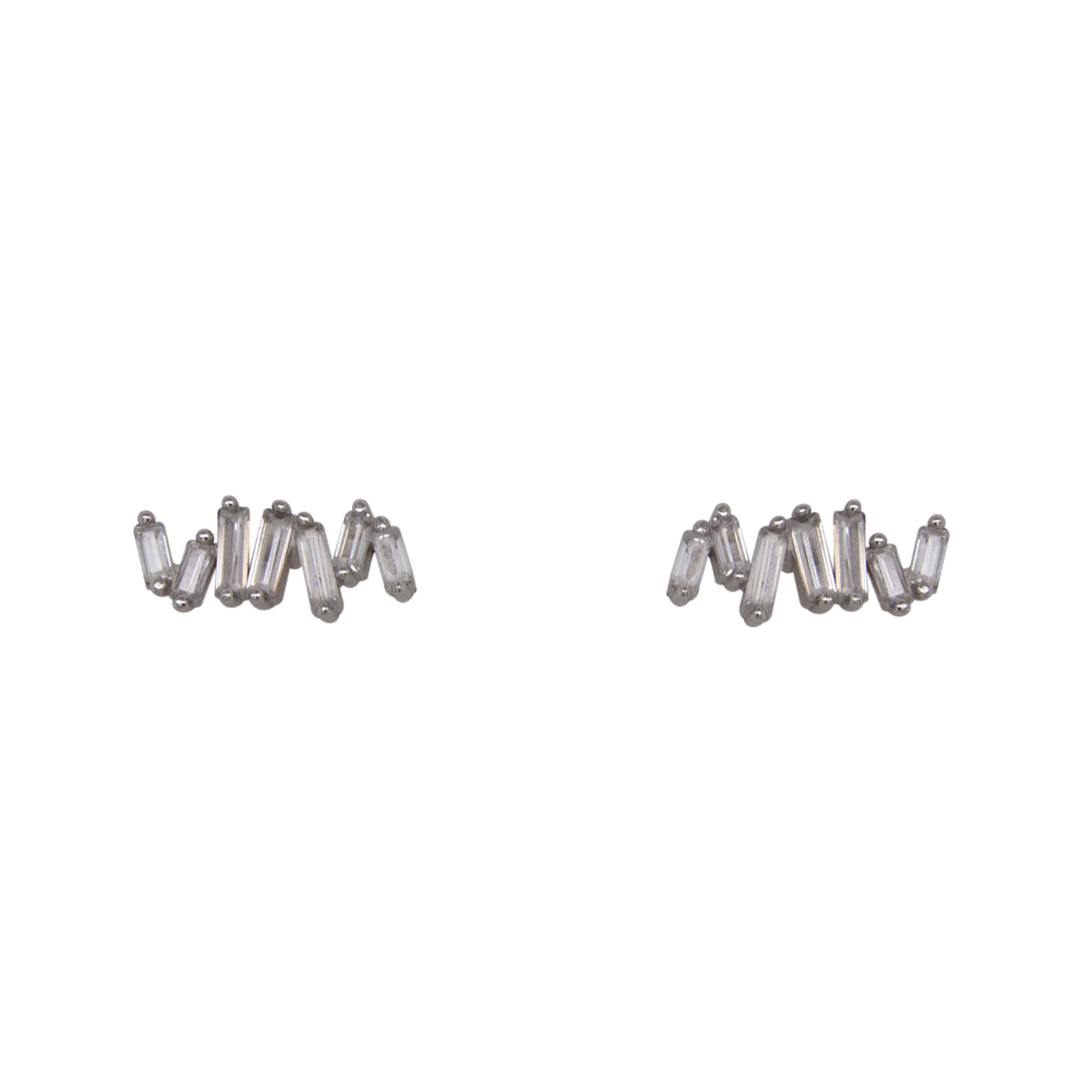 Elton | Crystal Cluster Studs | King + Curated | Beacon, NY